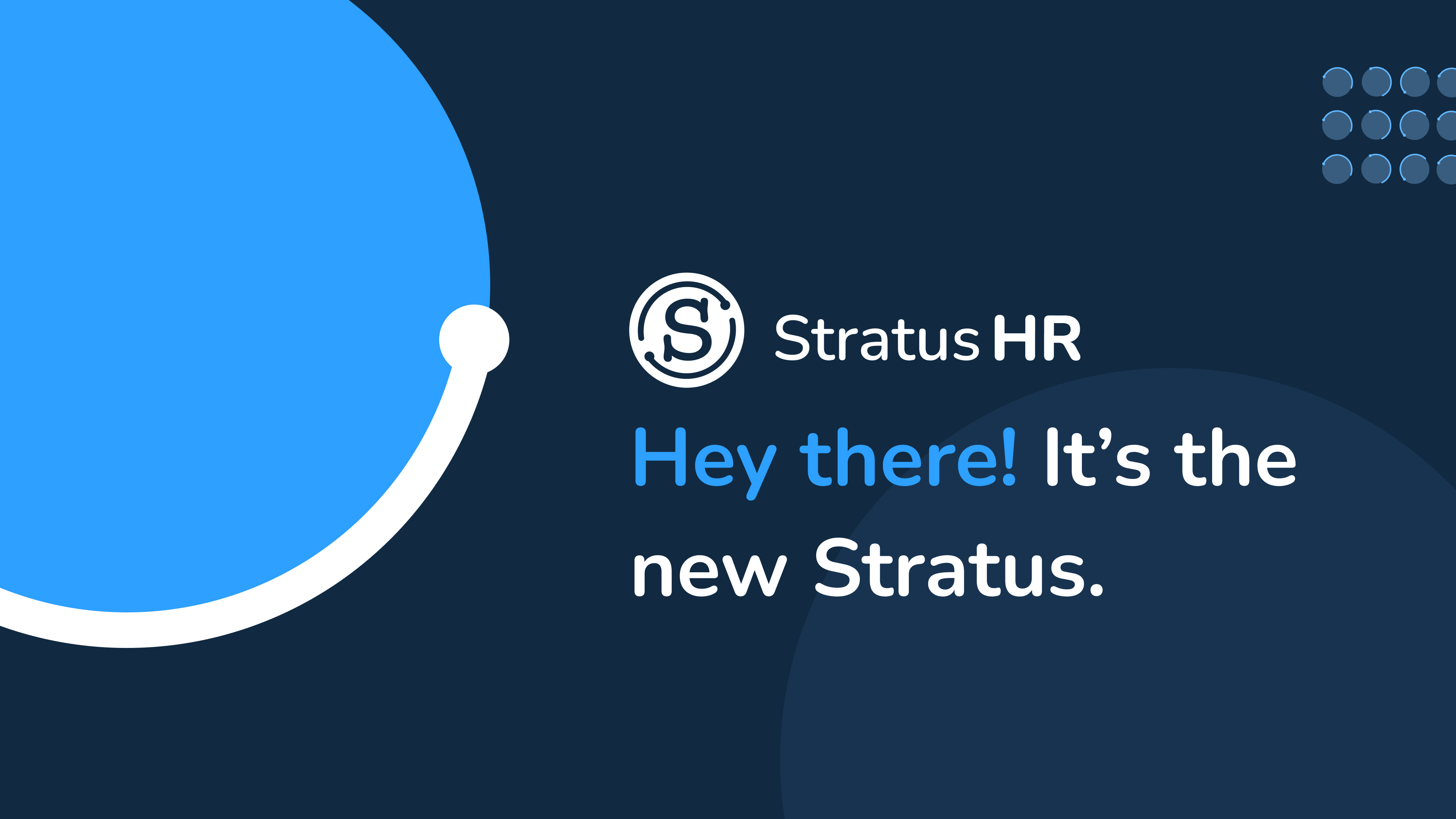 Hey there! It's the new Stratus HR